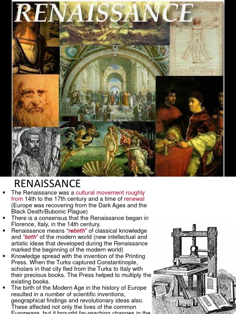 History Renaissance | PDF | Renaissance | Italy