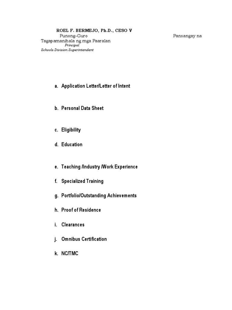 Letter of Intent FINAL | PDF