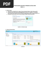 Tutorial Penggunaan Aplikasi E-Presensi | PDF