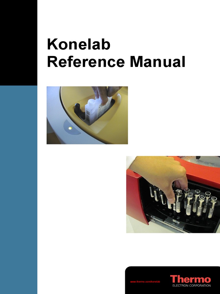 Konelab Reference Manual PDF | PDF | Barcode | Low Density Lipoprotein
