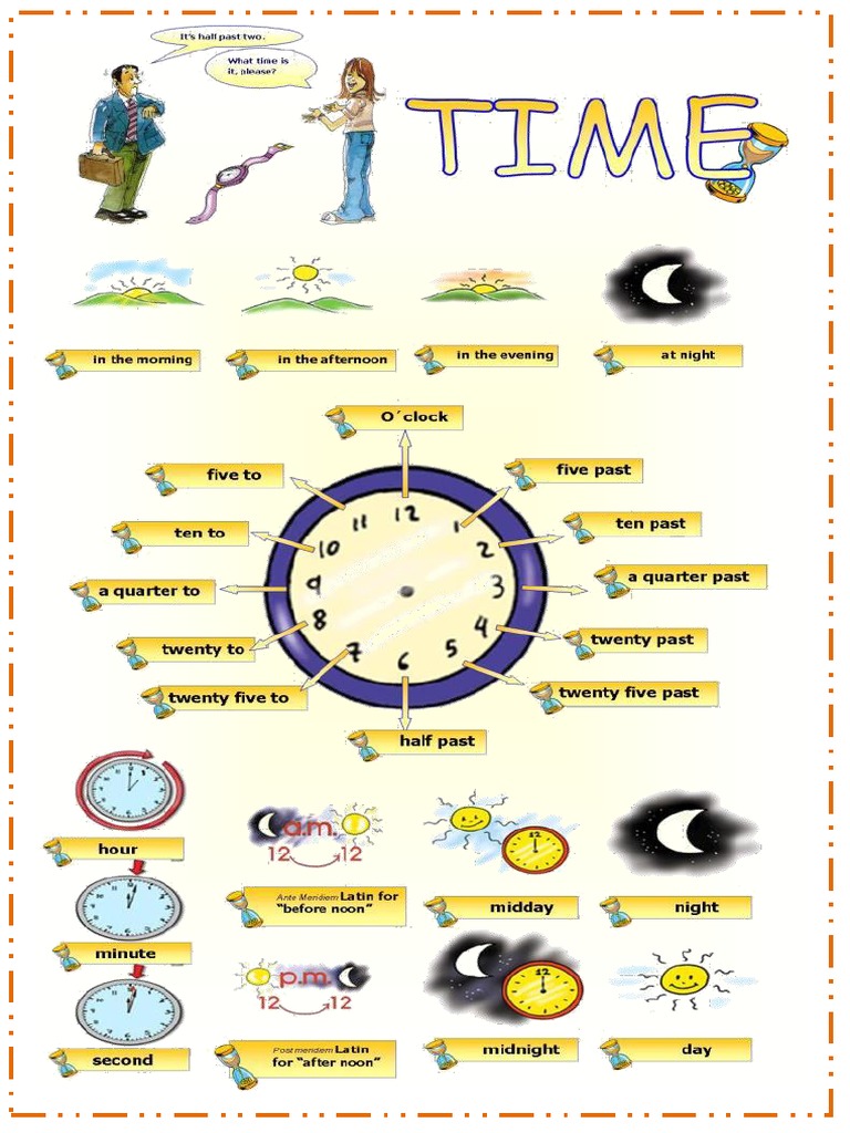 Time Writing and Explanation Activities | PDF