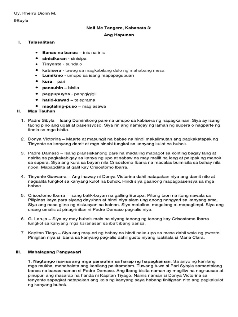 Kabanata 3 | PDF