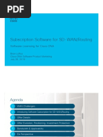Cisco DNA Software Subscription Matrix | PDF | Cisco Systems | Computer ...