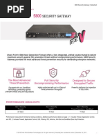Trellix Network Security Tech Specifications Datasheet - 2 | PDF | Computer Security | Security
