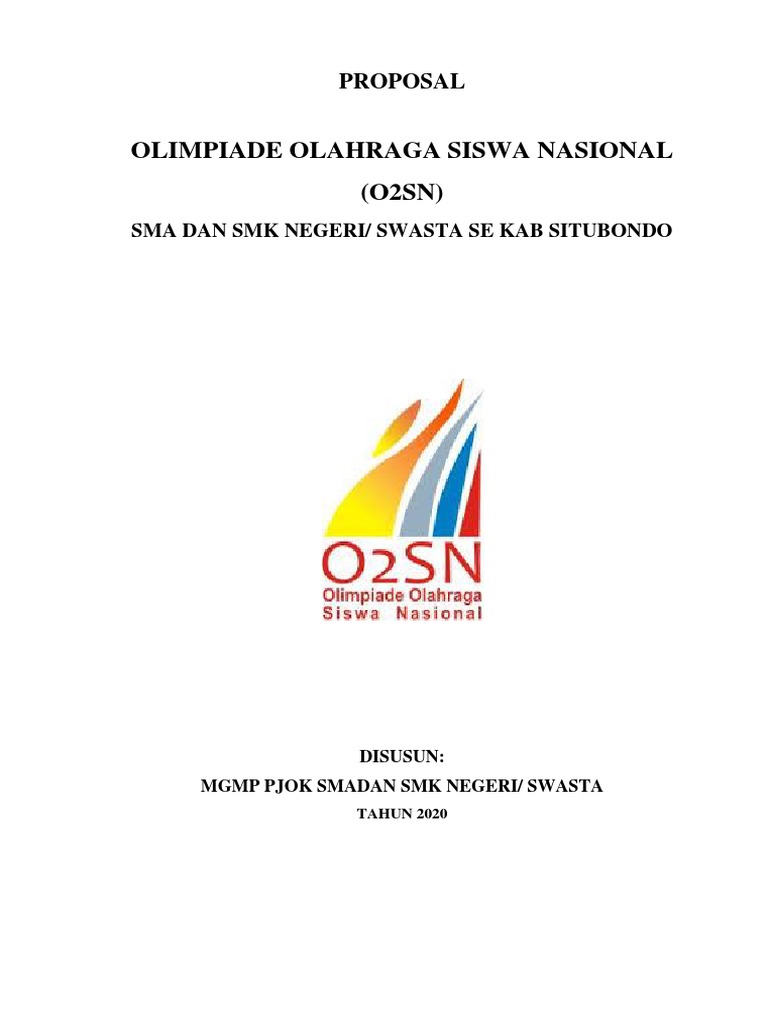 Proposal O2sn 2019 | PDF