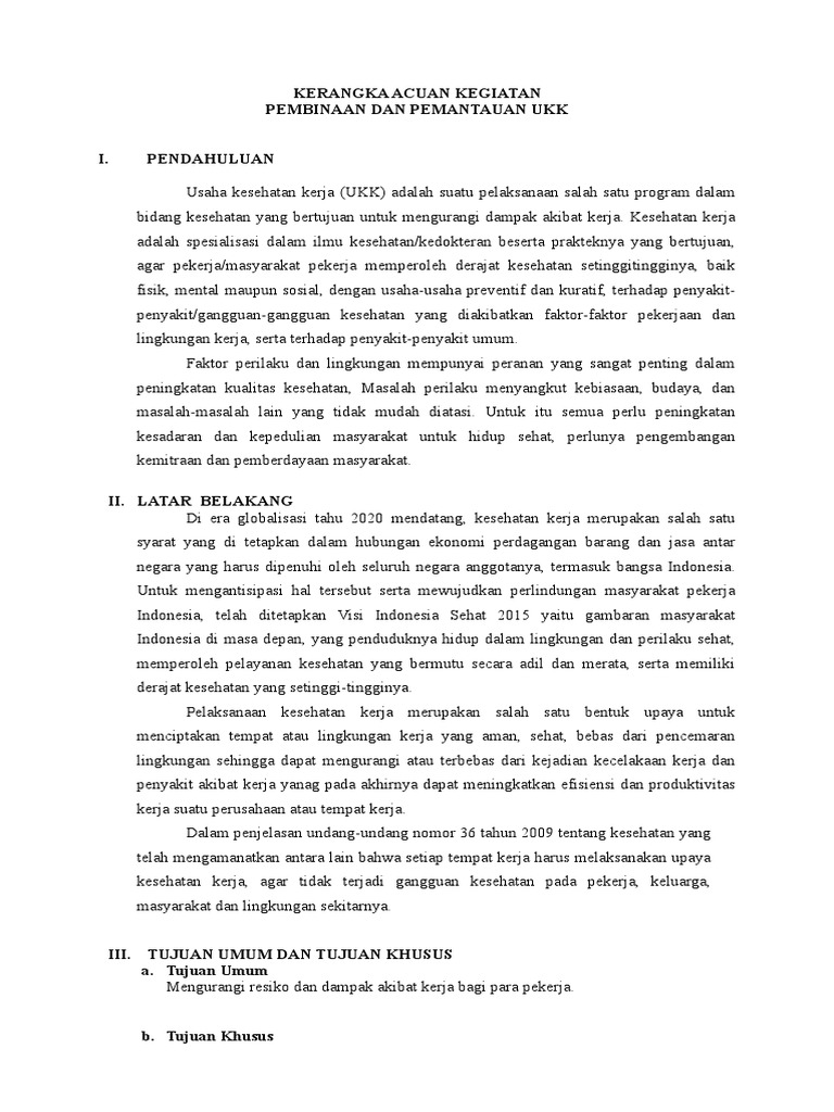 Kak Pembinaan Ukk | PDF