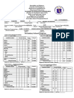 DepED FORM 138 Report Card | PDF | Value (Ethics) | Learning