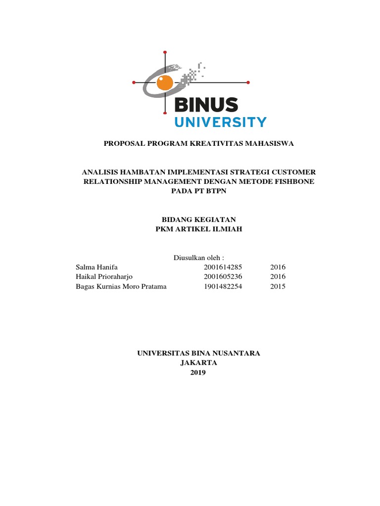 Analisis CRM di PT BTPN oleh Salma Hanifa | PDF