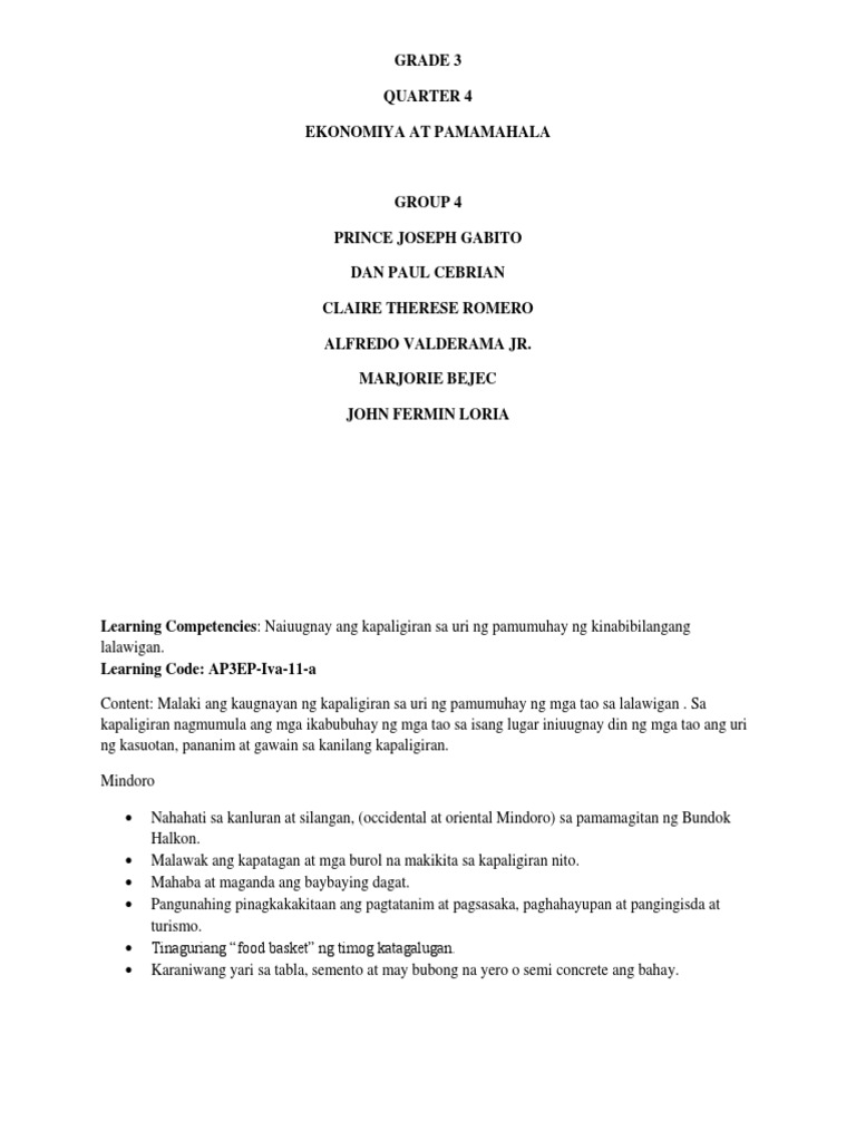 Group 4 | PDF