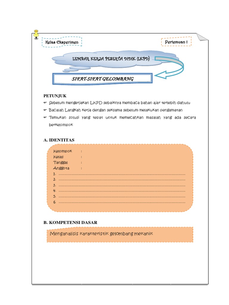 LKPD Eksperimen Iin 1 | PDF