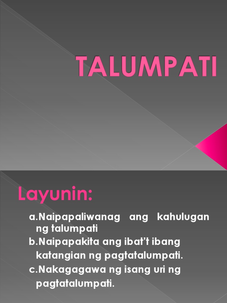 Talumpati | PDF