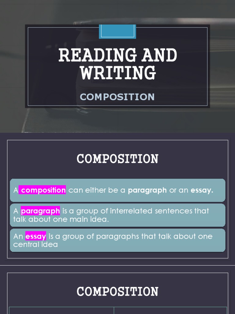 Reading and Writing | PDF | Essays | Paragraph