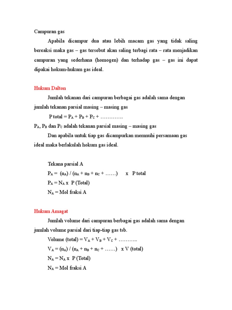 Campuran Gas Contoh Absorber | PDF