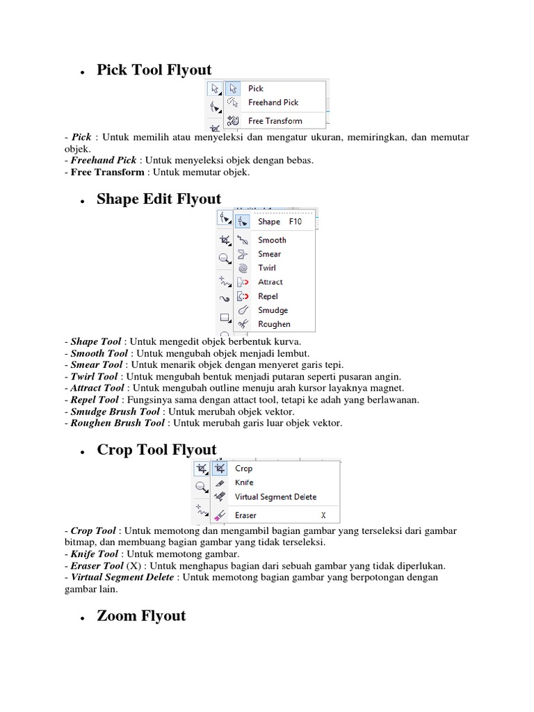 Fungsi Tool Box CDR | PDF | Komputer