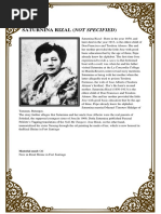 Jose Rizal and The Philippine Nationalism (National Symbol) | PDF ...