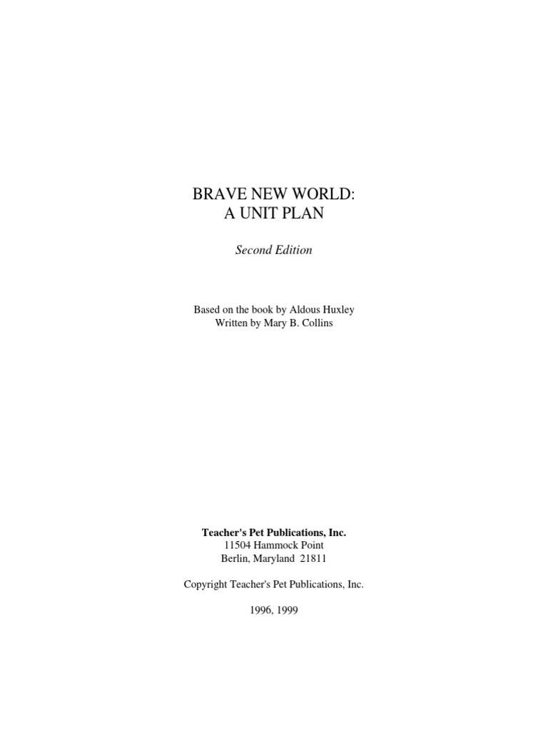 Brave New World PDF | PDF
