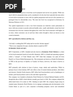 KFC Objectives | PDF | Fast Food Restaurants | Business Economics