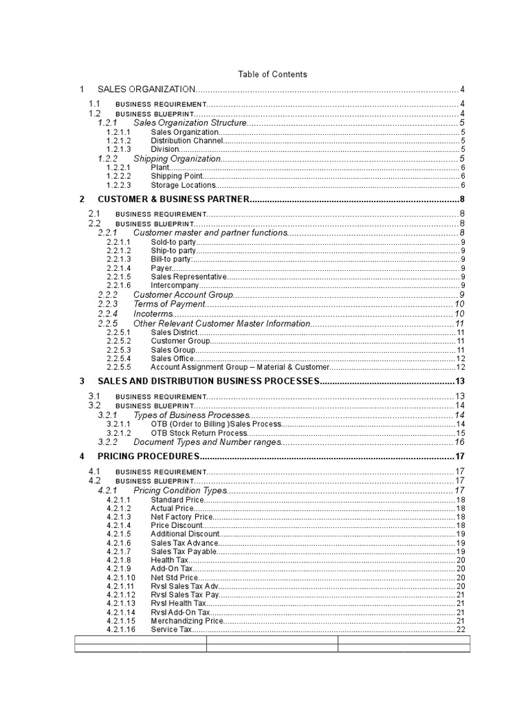 A Comprehensive Guide to Sales Organization, Customer Master Data ...