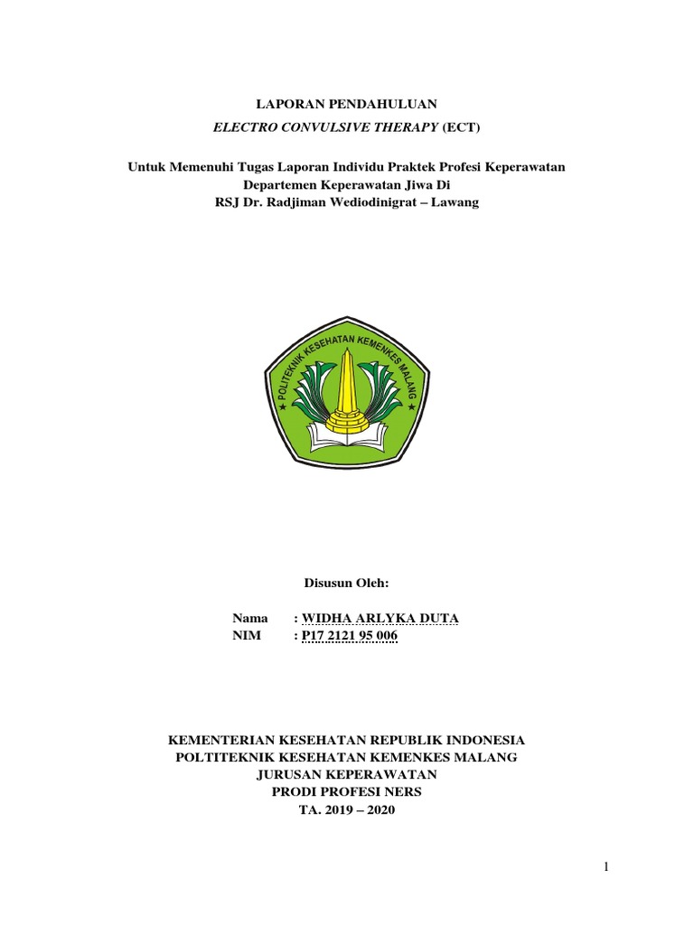 LP Electroconvulsive Therapy (ECT) | PDF