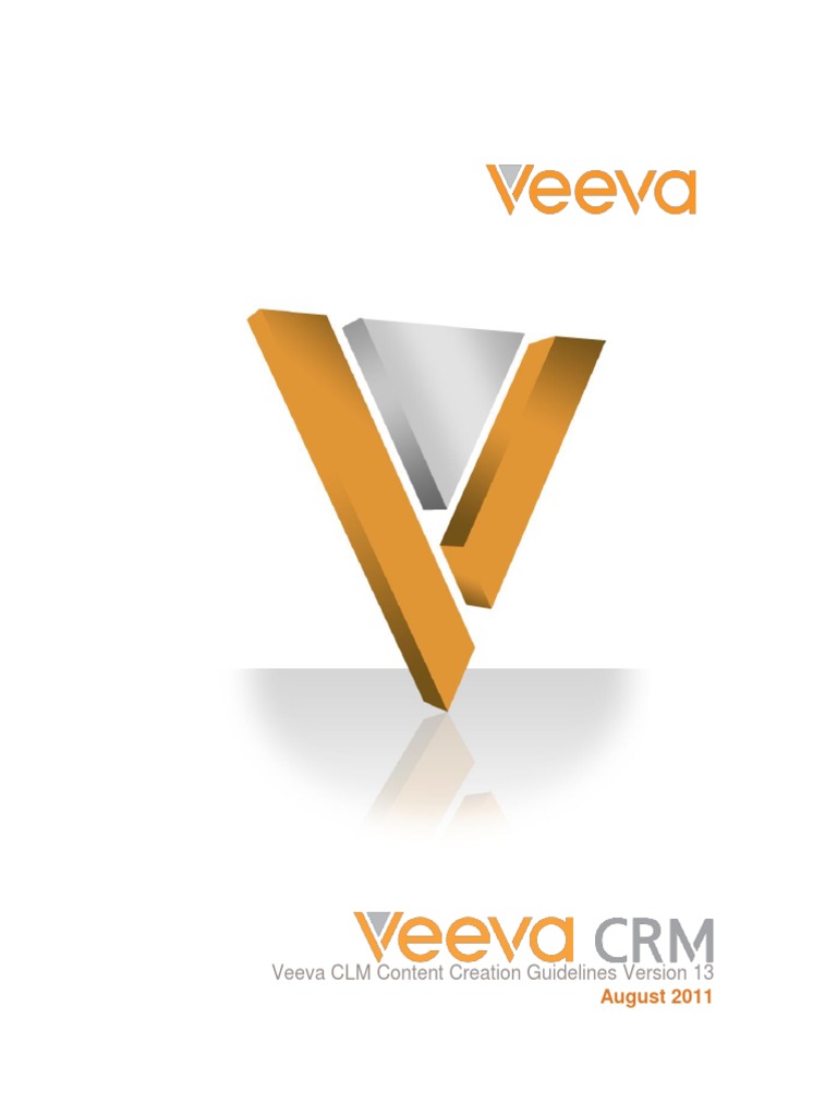 Veeva CLM Version 13 Content Creation Guidelines | PDF | Websites ...