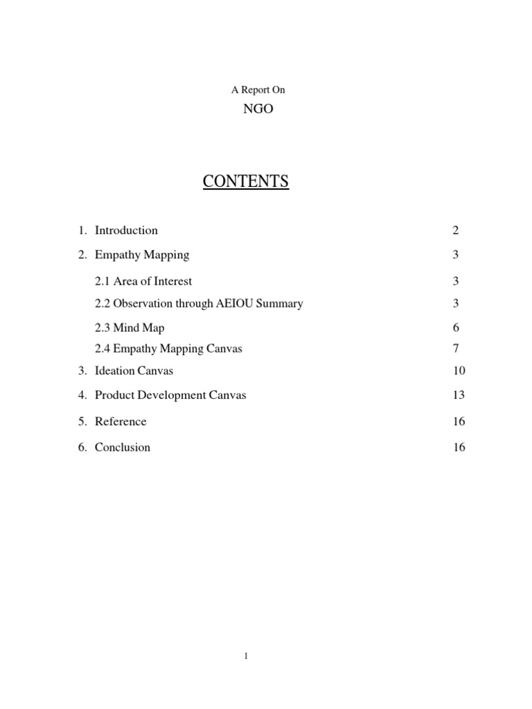 NGO Management System Project Report | PDF | Design Thinking | Non ...
