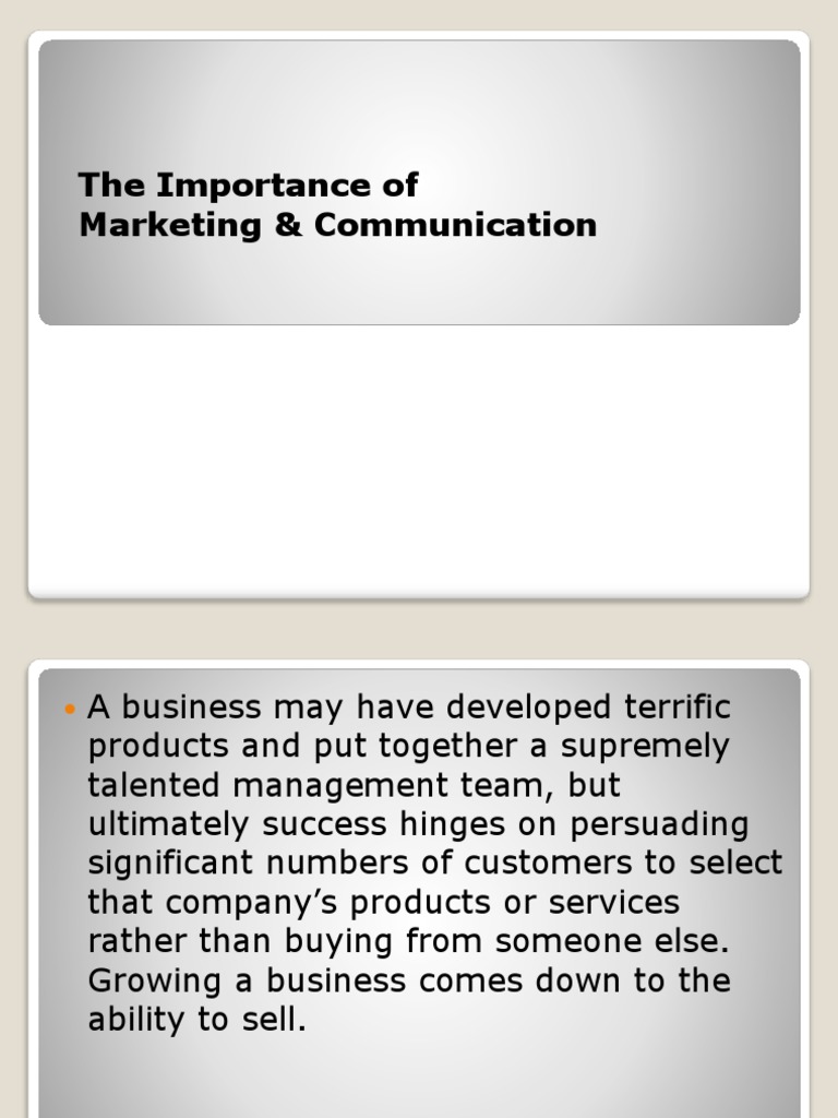 Marketing Communication | PDF | Marketing Communications | Direct Marketing