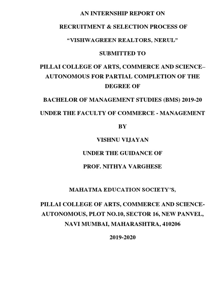 BLACKBOOK | PDF | Recruitment | Human Resources