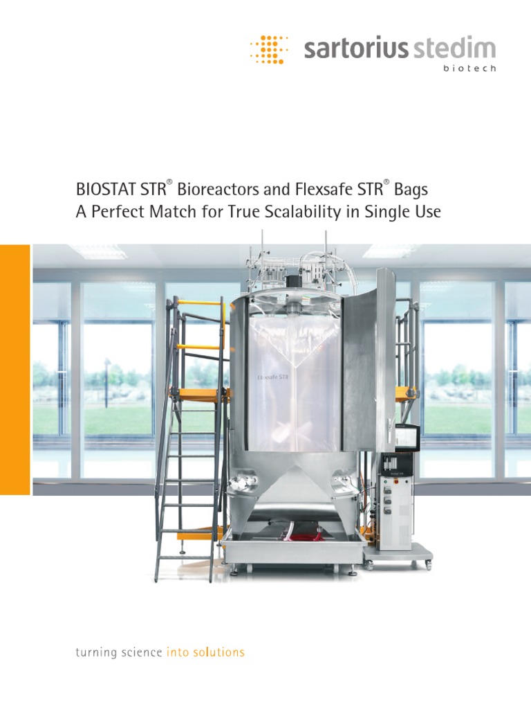 Broch Biostat-STR-Flexsafe SBI1509-e Neu | PDF | Scada | Cell Culture