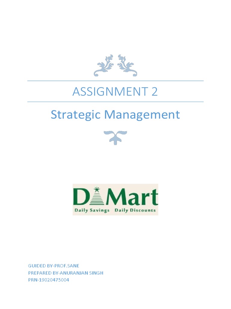 Dmart | PDF | Supermarket | Retail
