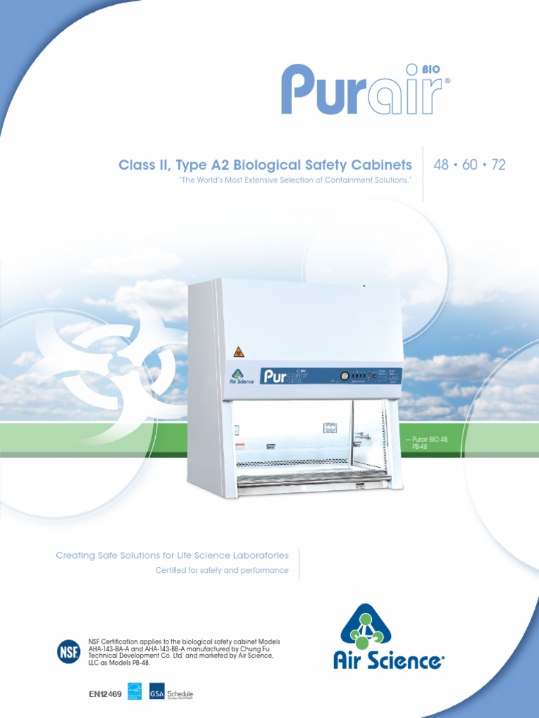 Purair Class Ii Type A2 | PDF | Filtration | Manufactured Goods