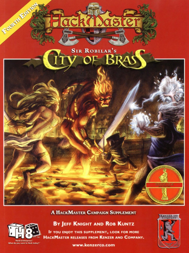 Sir Robilar's City of Brass PDF | PDF