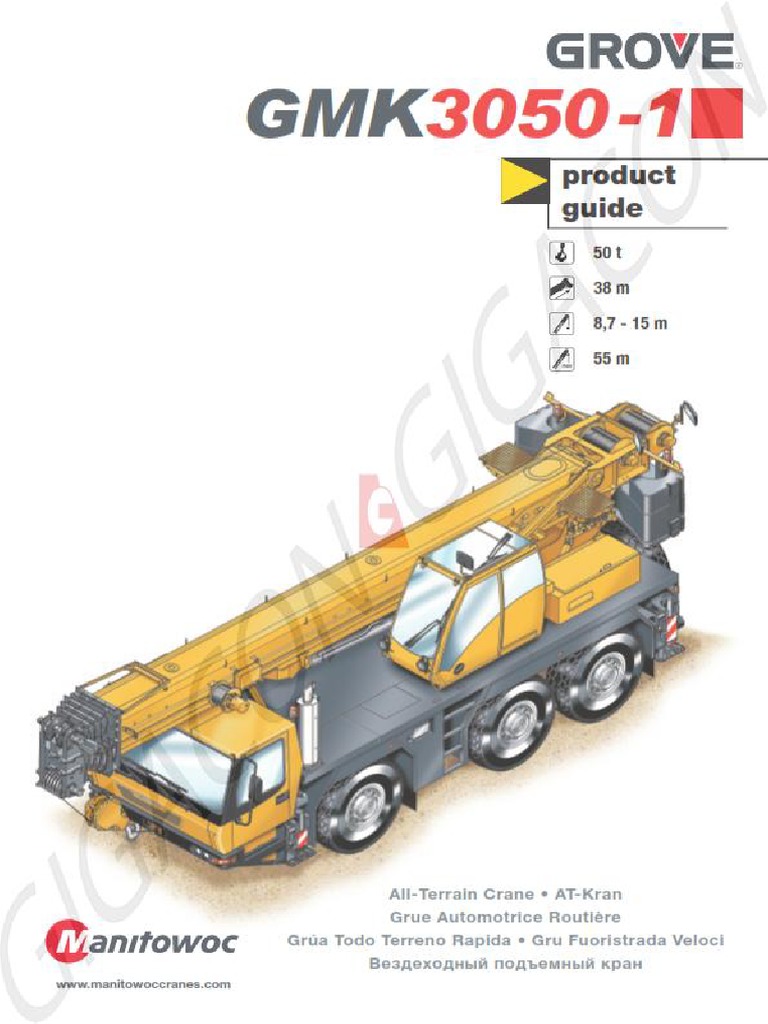 Grove GMK 3050 1 | PDF
