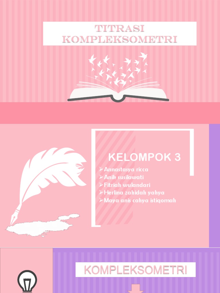 Titrasi Kompleksometri | Download Free PDF | Infographics | Microsoft ...