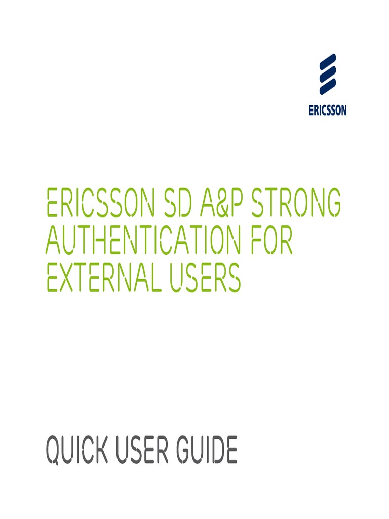Strong Authentication Enrollment Quick Guide PDF | PDF | Mobile App ...