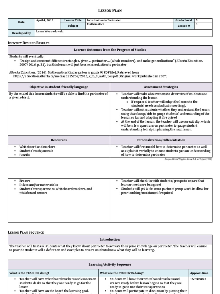 Lesson Plan 3 Grade 5 | PDF | Educational Assessment | Teachers