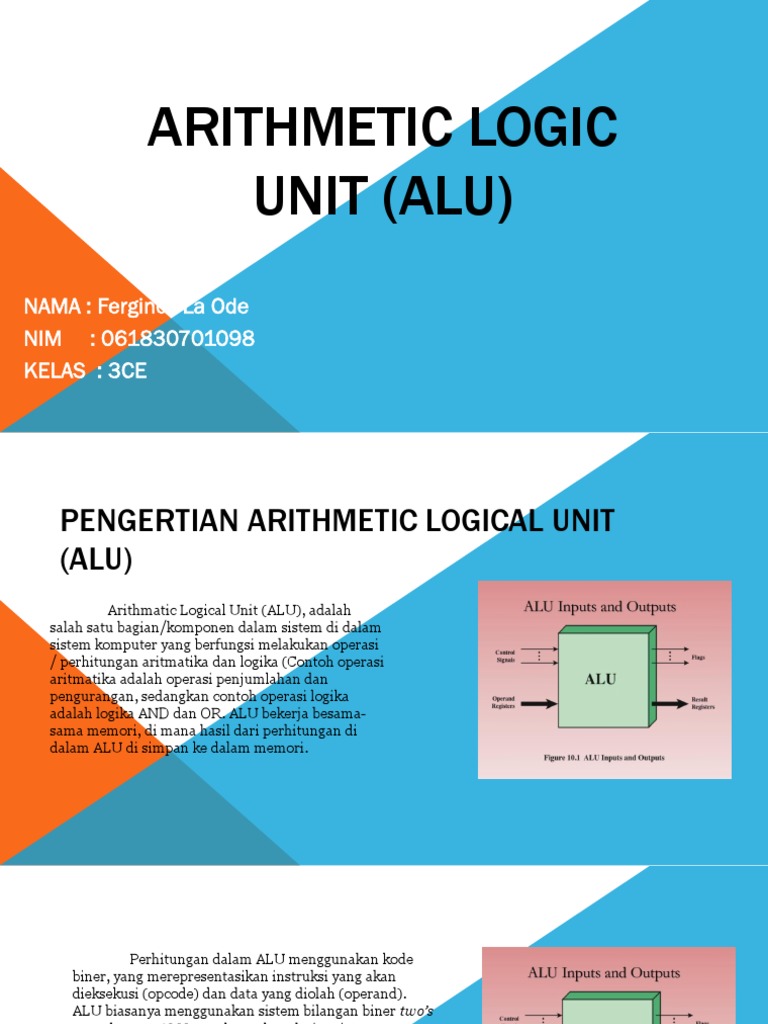 ALU | PDF