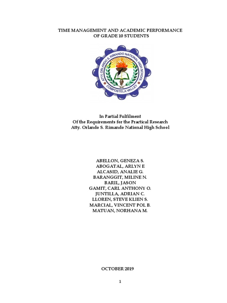 Time Management | Download Free PDF | P Value | Research Design