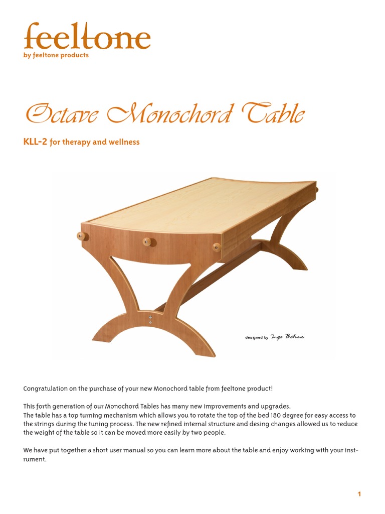 Monochord Table | PDF | Pitch (Music) | Musical Instruments