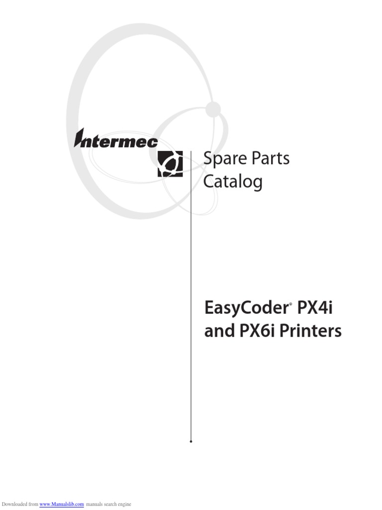 Despiece Easycoder - Px6i | PDF | Printer (Computing) | Manufactured Goods