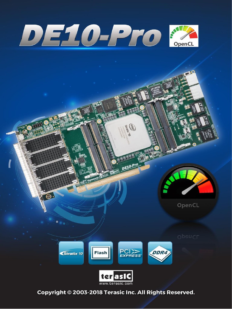 DE10 PRO OpenCL Manual 19.1 | PDF | Booting | Device Driver