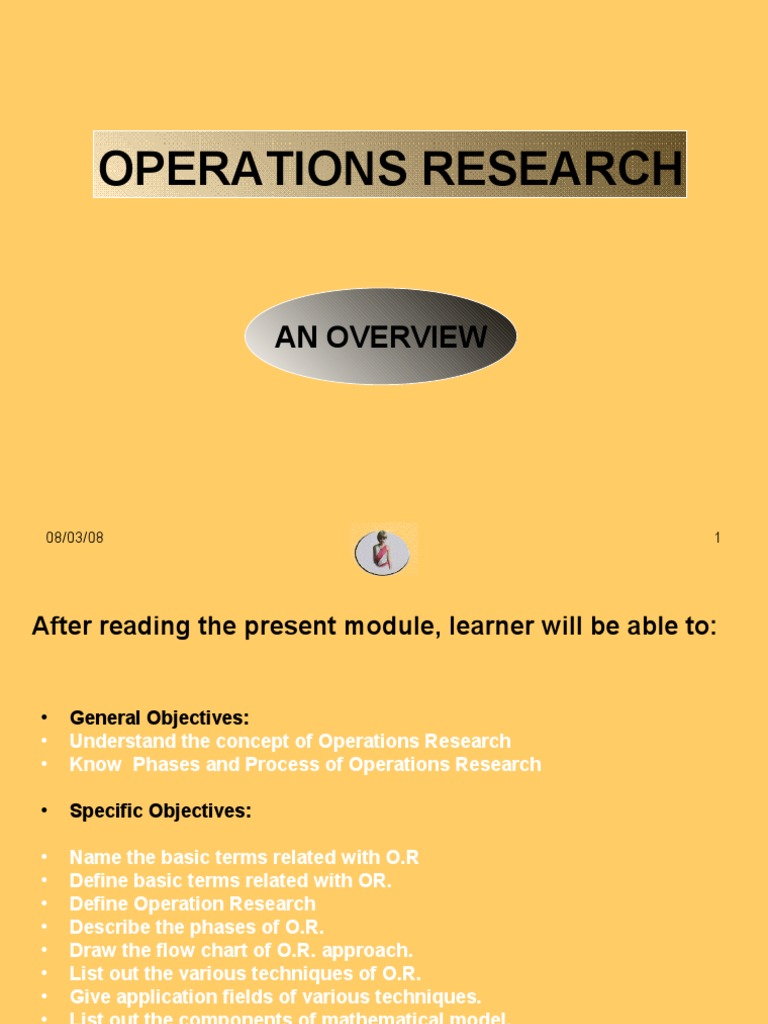 Operations Research: An Overview | PDF