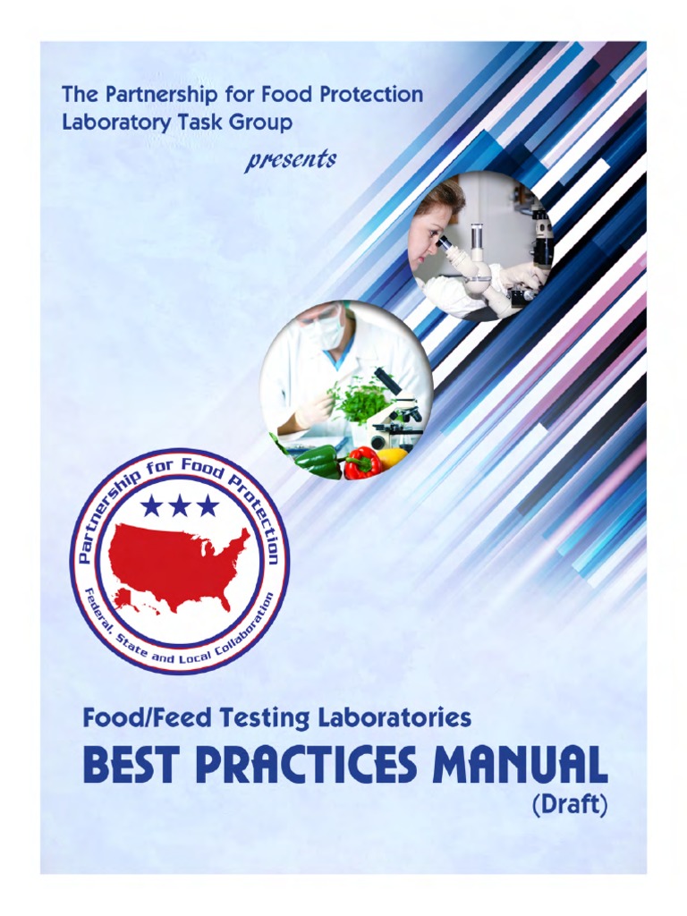PFP LTG Food Feed Testing Laboratories Best Practices Manual Draft PDF ...