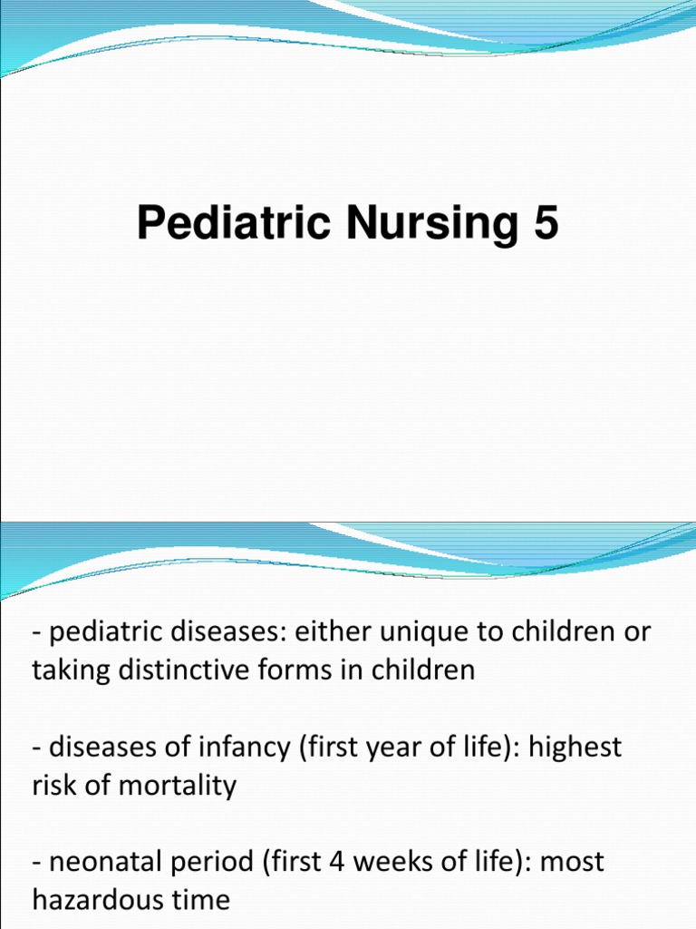 Pediatric Nursing 6 Luz - PPT Version 1 | PDF | Prenatal Development ...