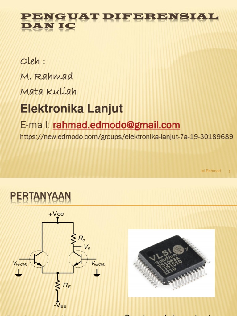 PENGUAT Diferensial | PDF