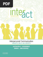 Interpersonal Communication Everyday Encounters 9th Edition TEXTBOOK ...