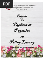 Sample Letter To Parents - Bisaya Version | PDF