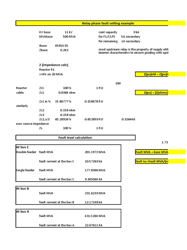 Relay Coordination and Settings Guide | PDF | Fuse (Electrical) | Relay