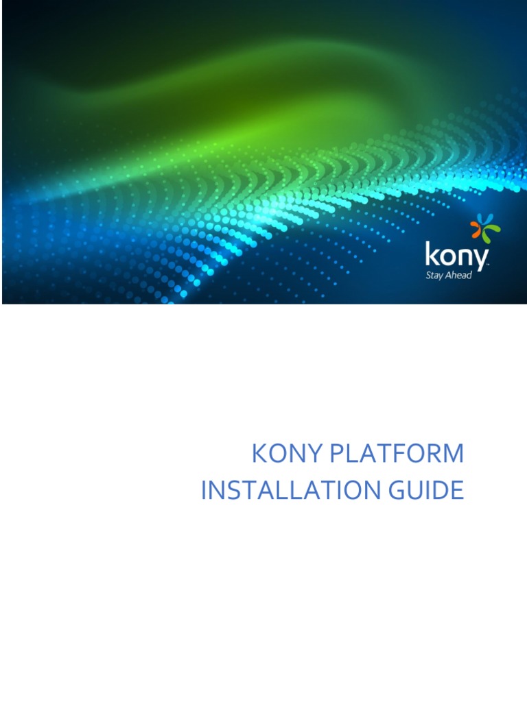 Kony Platform Installation Guide For Training Participants | PDF | Ios ...