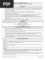 CAQ Application Guide for Students | PDF