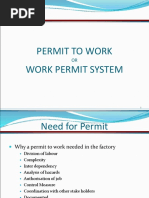 SM Work Permit Form | PDF | Fires | Hazards